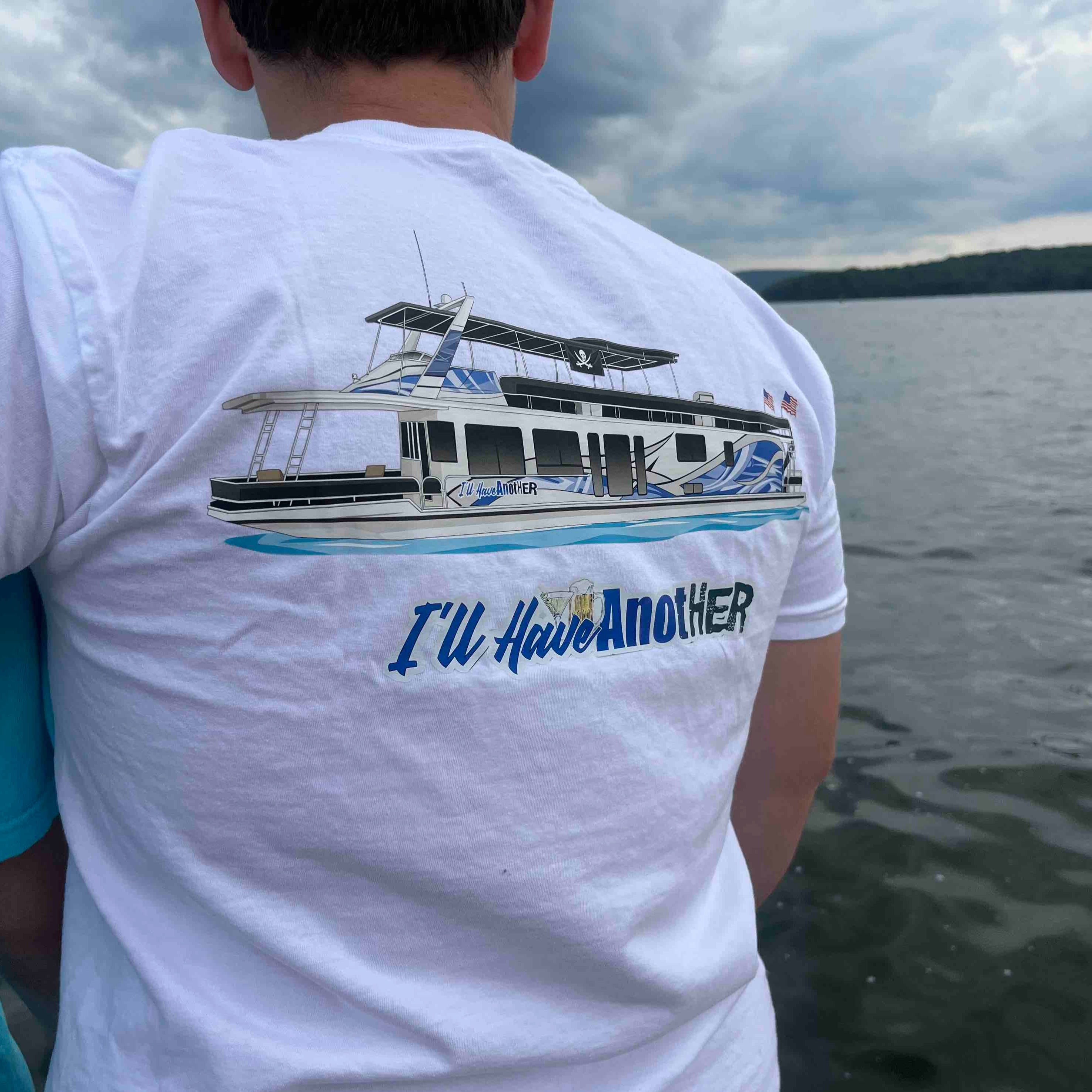 Custom Boat T-Shirts (No Pocket)
