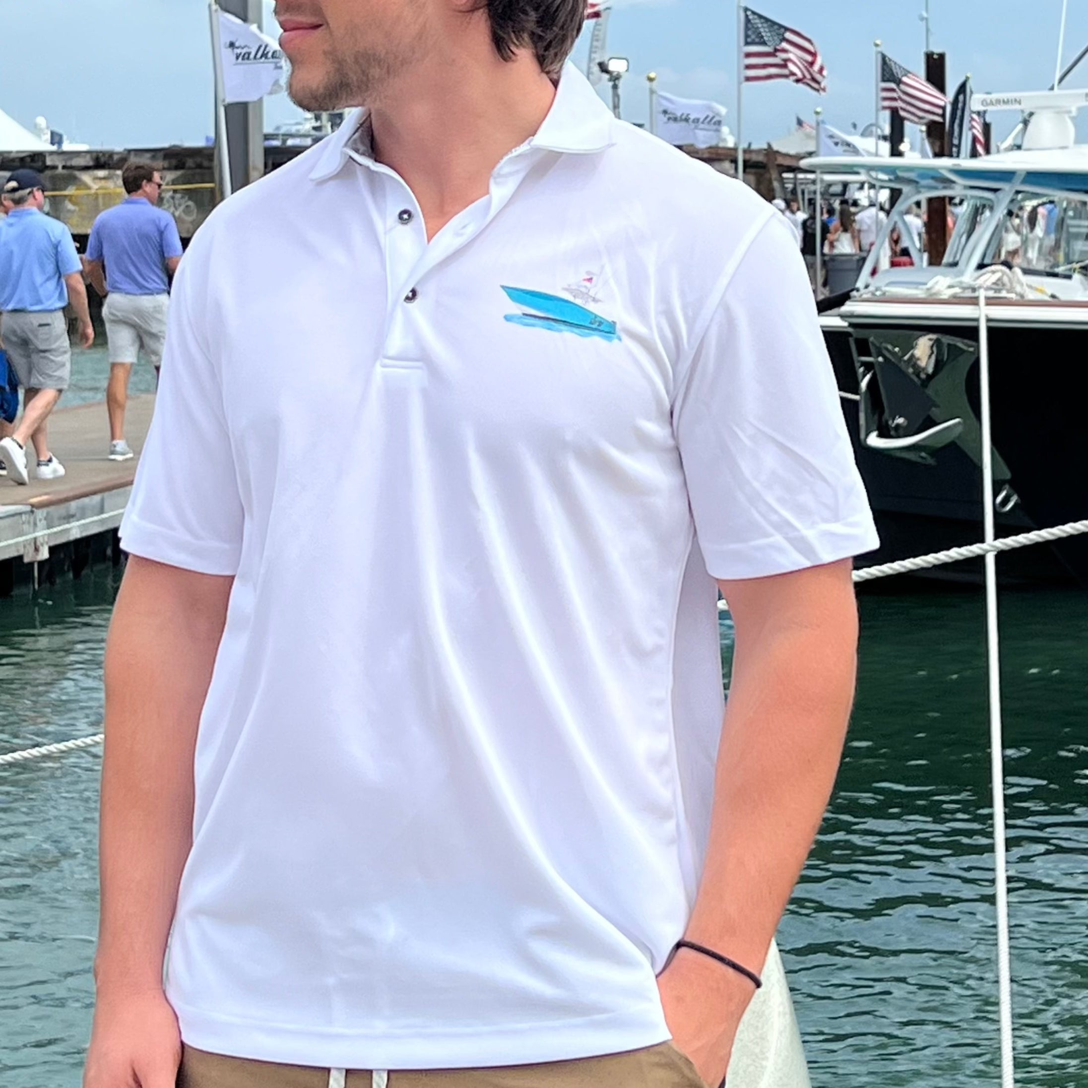 Custom Men's Performance Polos